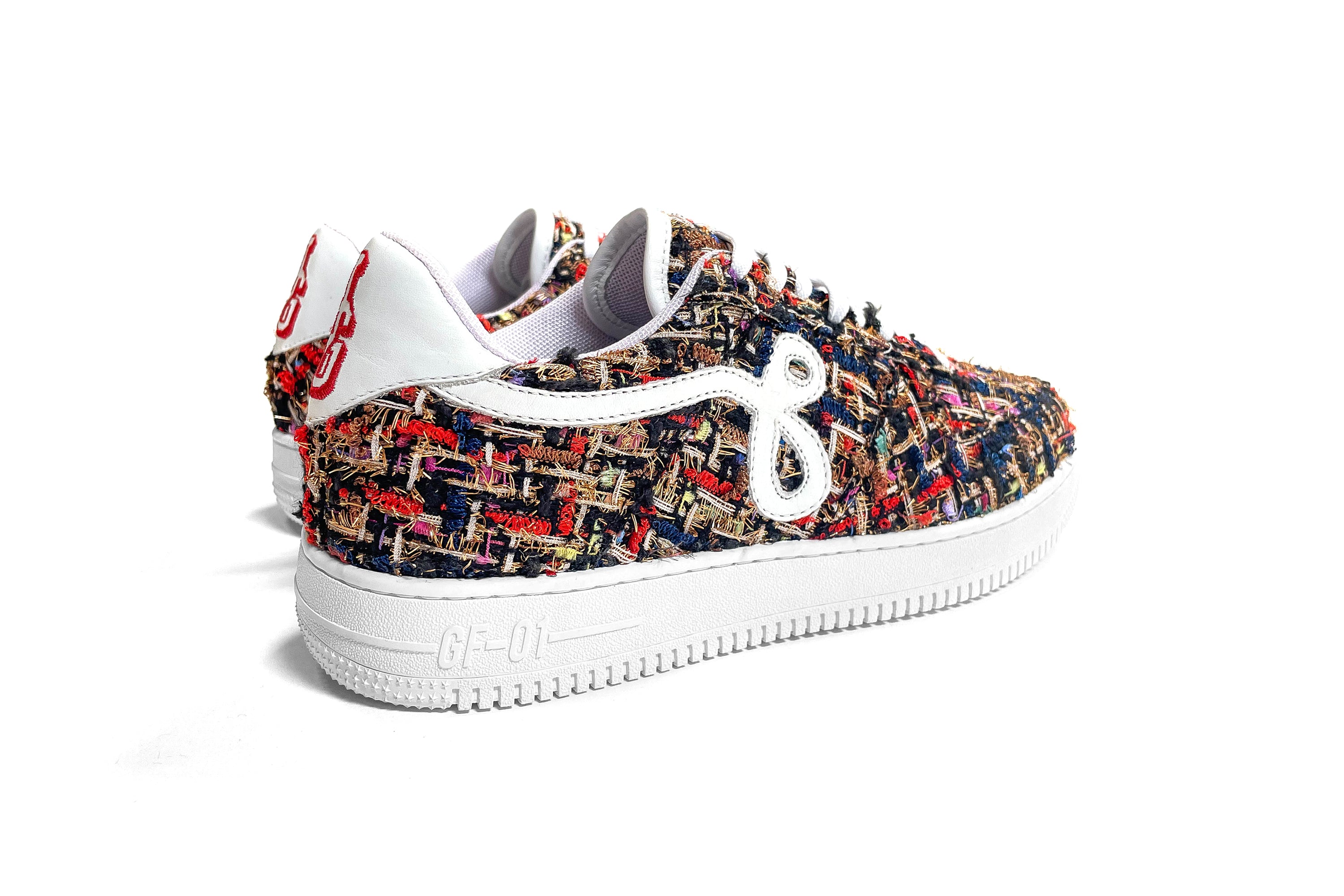 Black Multi Tweed GF-01 Low – John Geiger